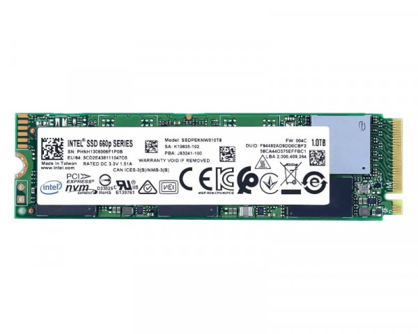 HDD i SSD - INTEL 1TB M.2 PCIe NVMe 3.0 x4 SSD 660p Series ...
